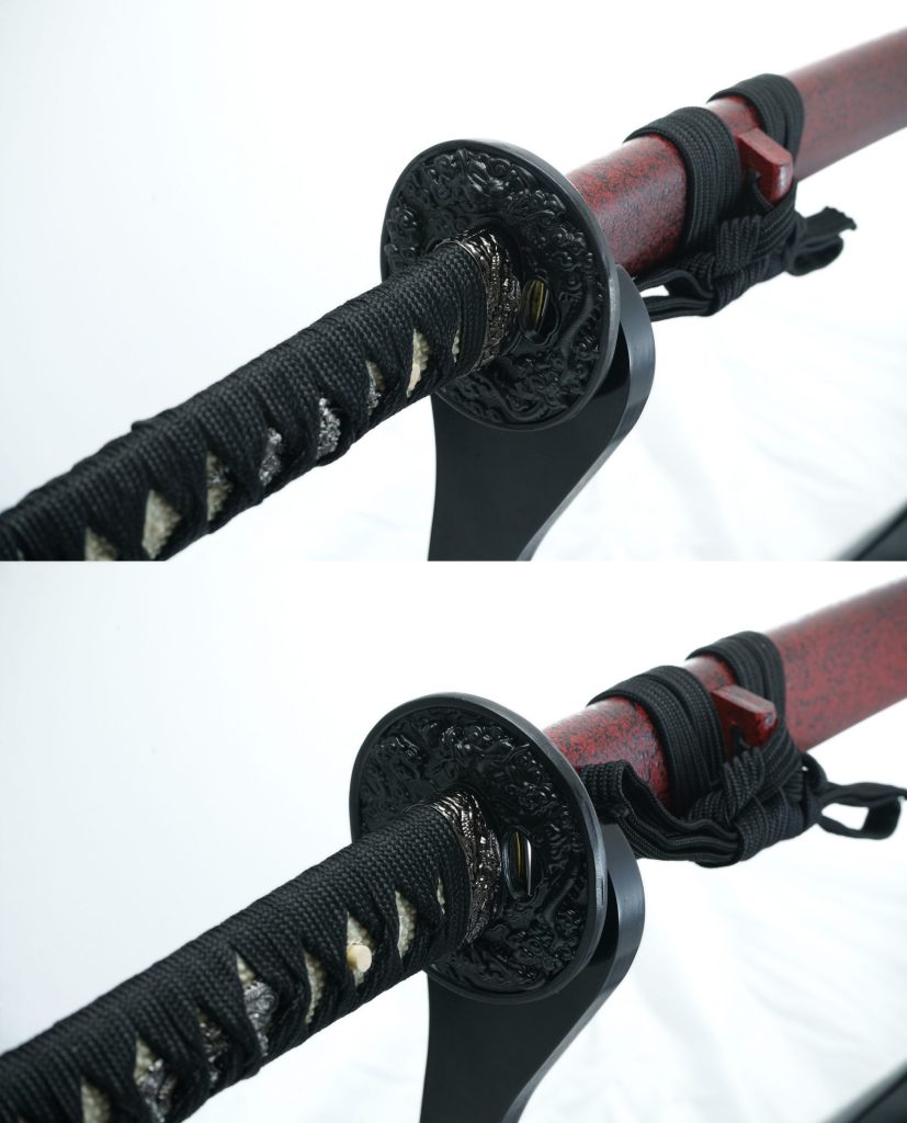 Samurai Sword AKAISHIME DAISHO SET Katana＆Wakizashi | Ninja Weapon ...