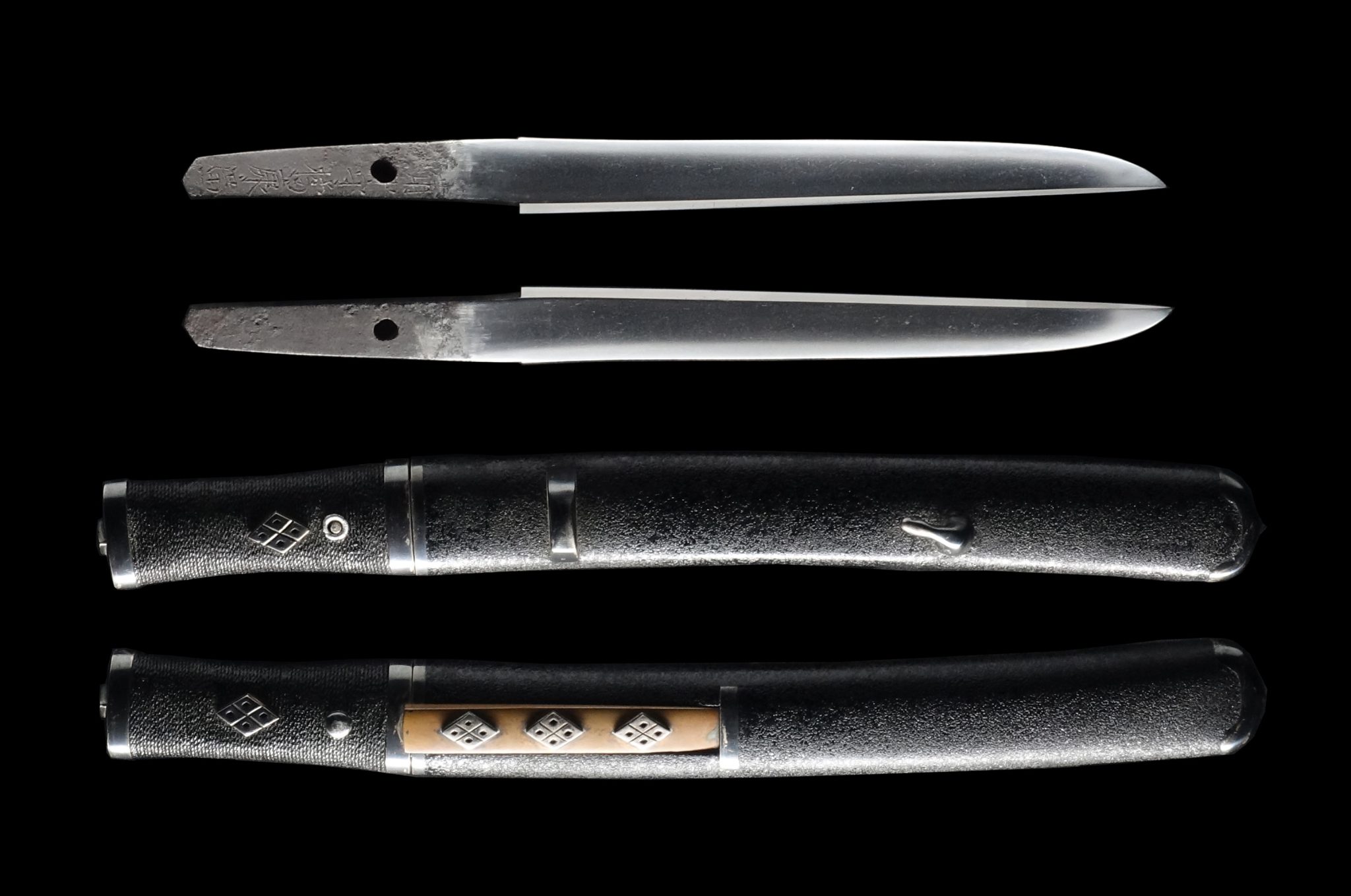 Antique Japanese Sword Tanto Signed by Yasuhiro No Certificate (# ...
