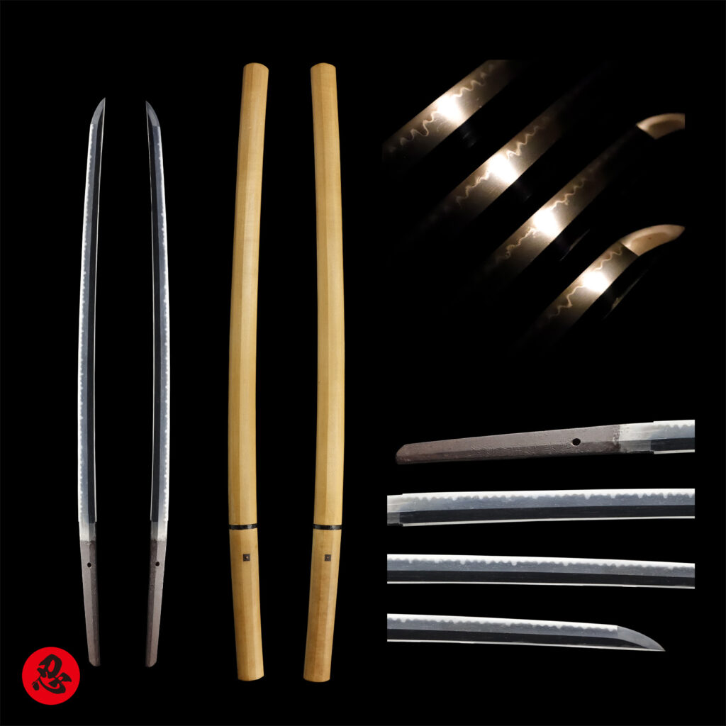 Antique Japanese Sword Shirasaya Katana Signed by KanenoriNo ...