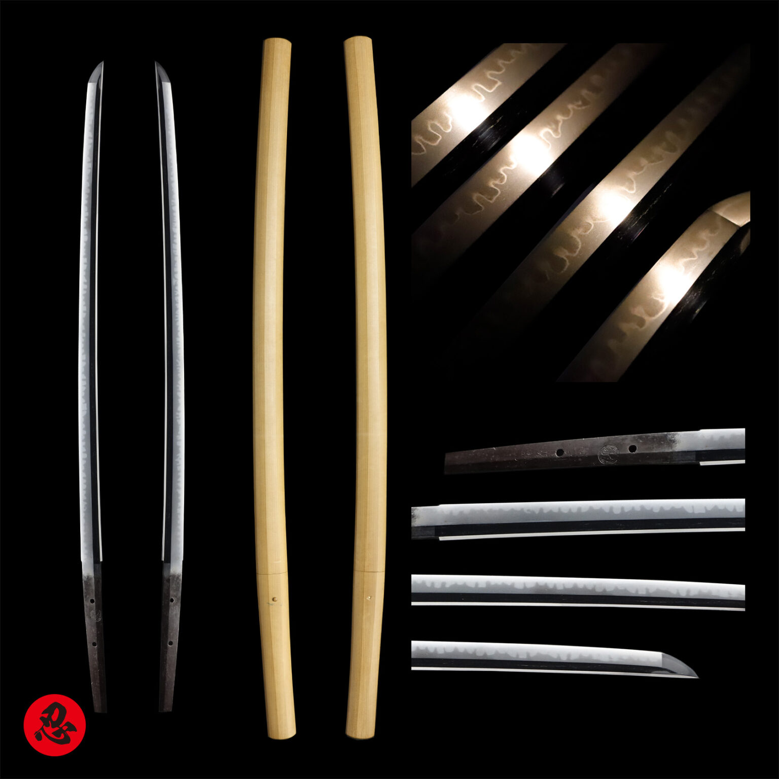 Antique Japanese Sword Shirasaya Katana Signed by Yasutsugu No ...