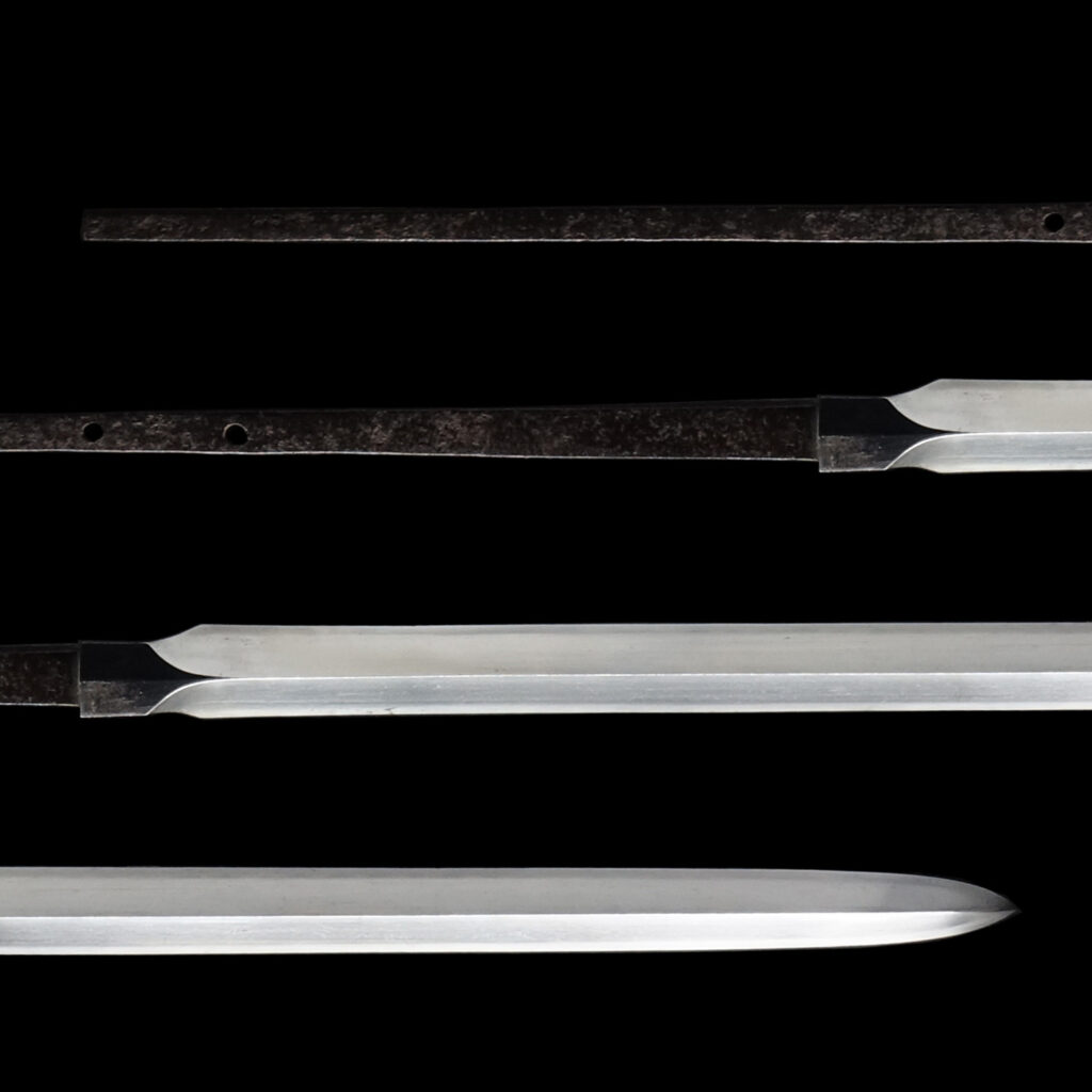 Antique Japanese Sword Shirasaya Yari Signed by Yoshisuke No ...