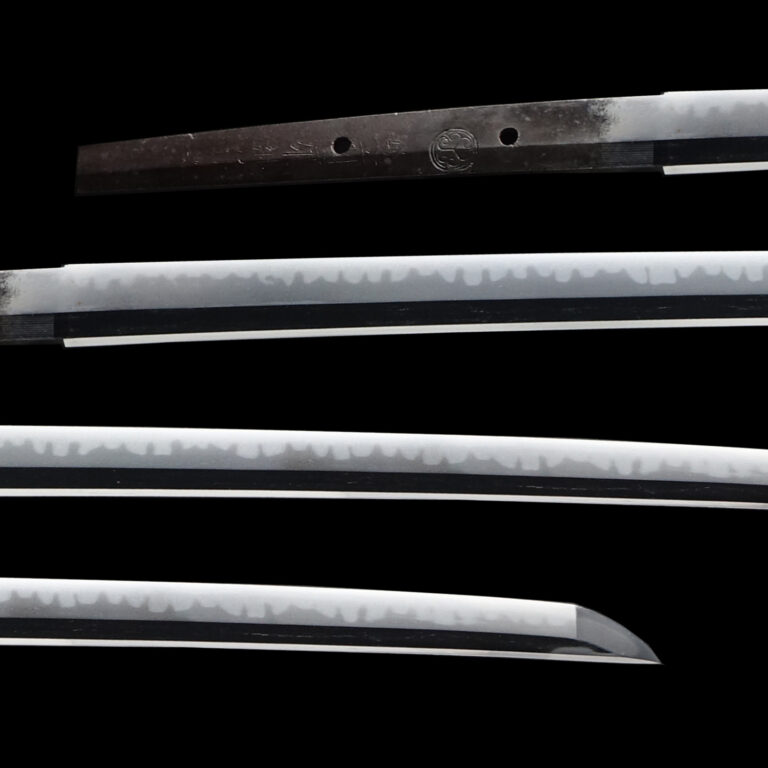 Antique Japanese Sword Shirasaya Katana Signed by Yasutsugu No ...