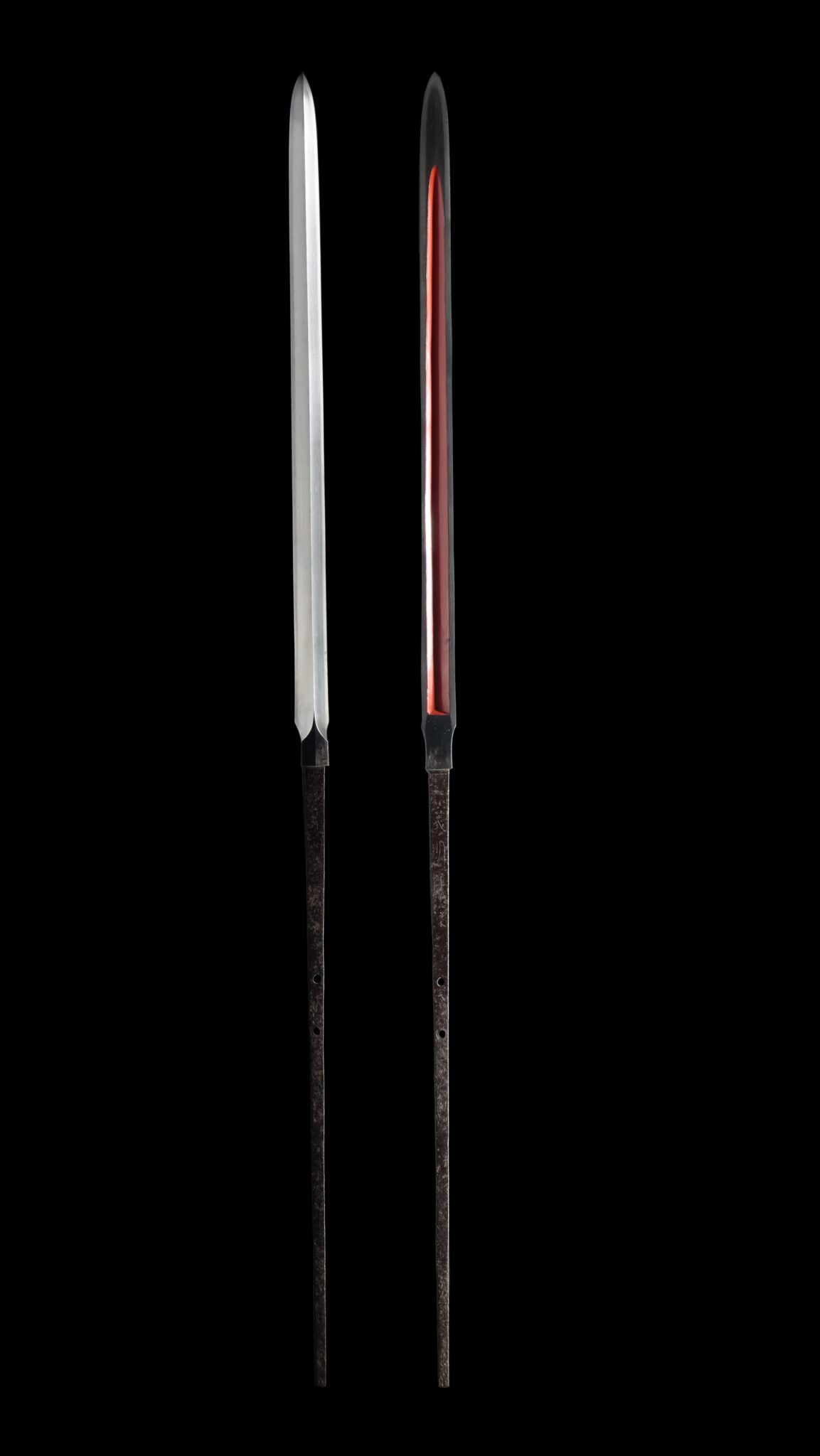 Antique Japanese Sword Shirasaya Yari Signed by Yoshisuke No ...