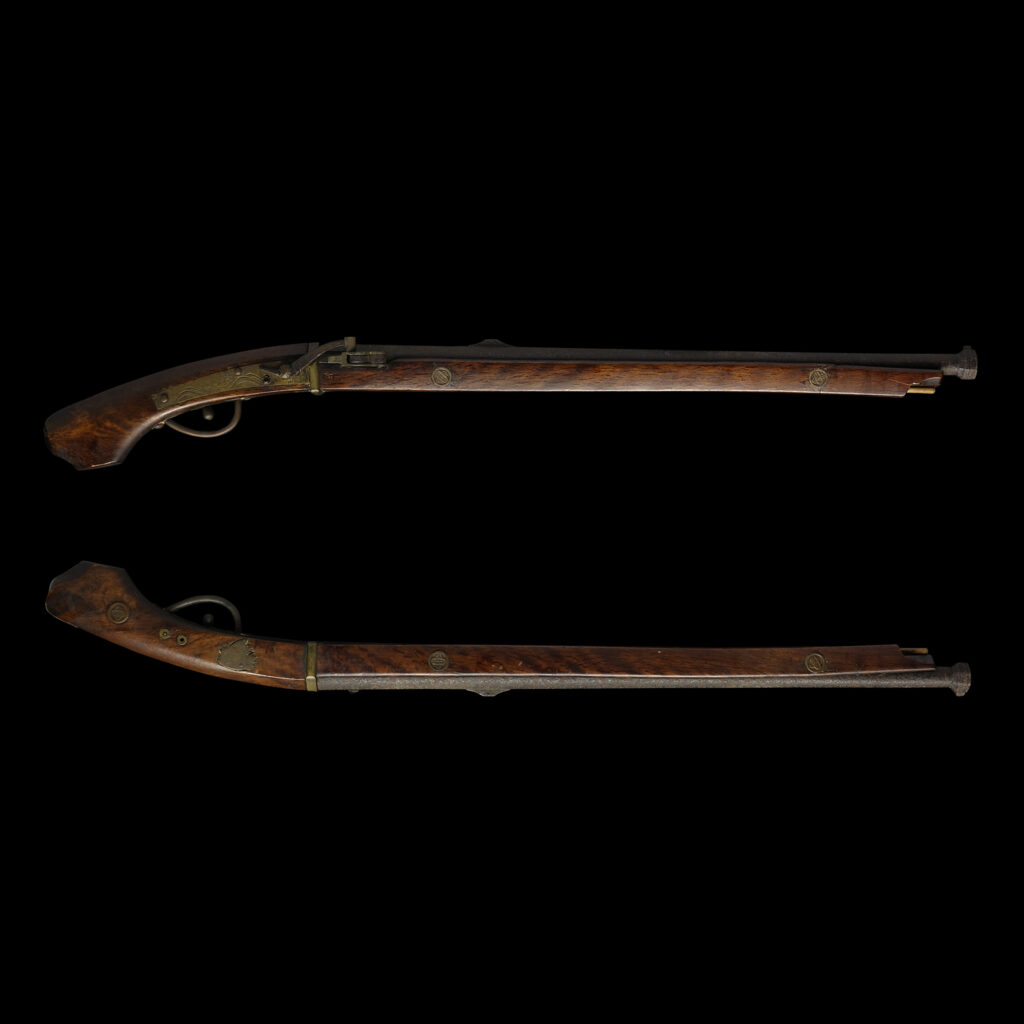 Antique Japanese Matchlock Signed by Omi-no Kuni Ju Wada ShigemitsuNo ...