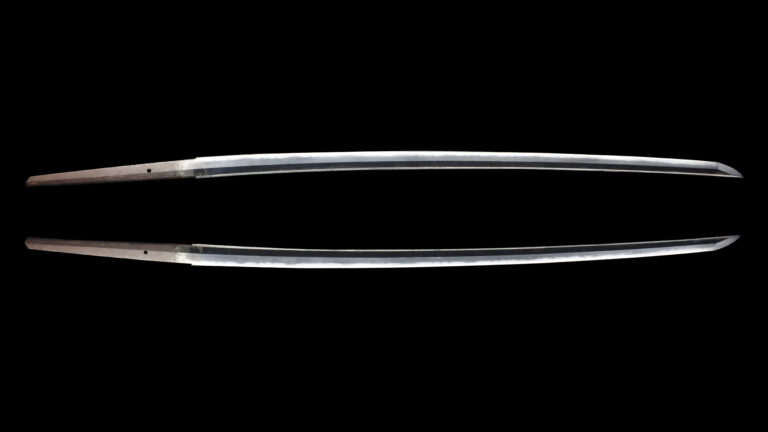 Antique Japanese Sword Shirasaya Katana Signed by ToshiieNo Certificate ...