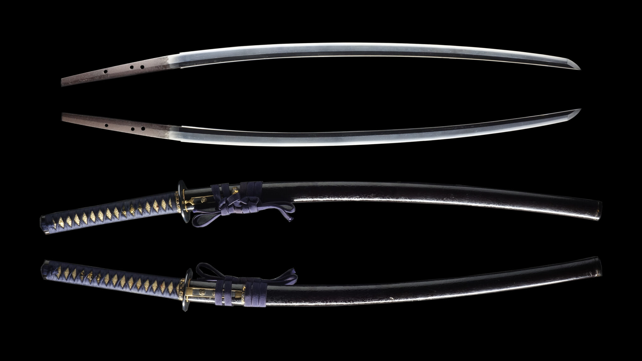 Antique Japanese Sword Katana Signed by Bishu Osafune Kiyomitsu No Certificate (#Shizuoka 55352 ...