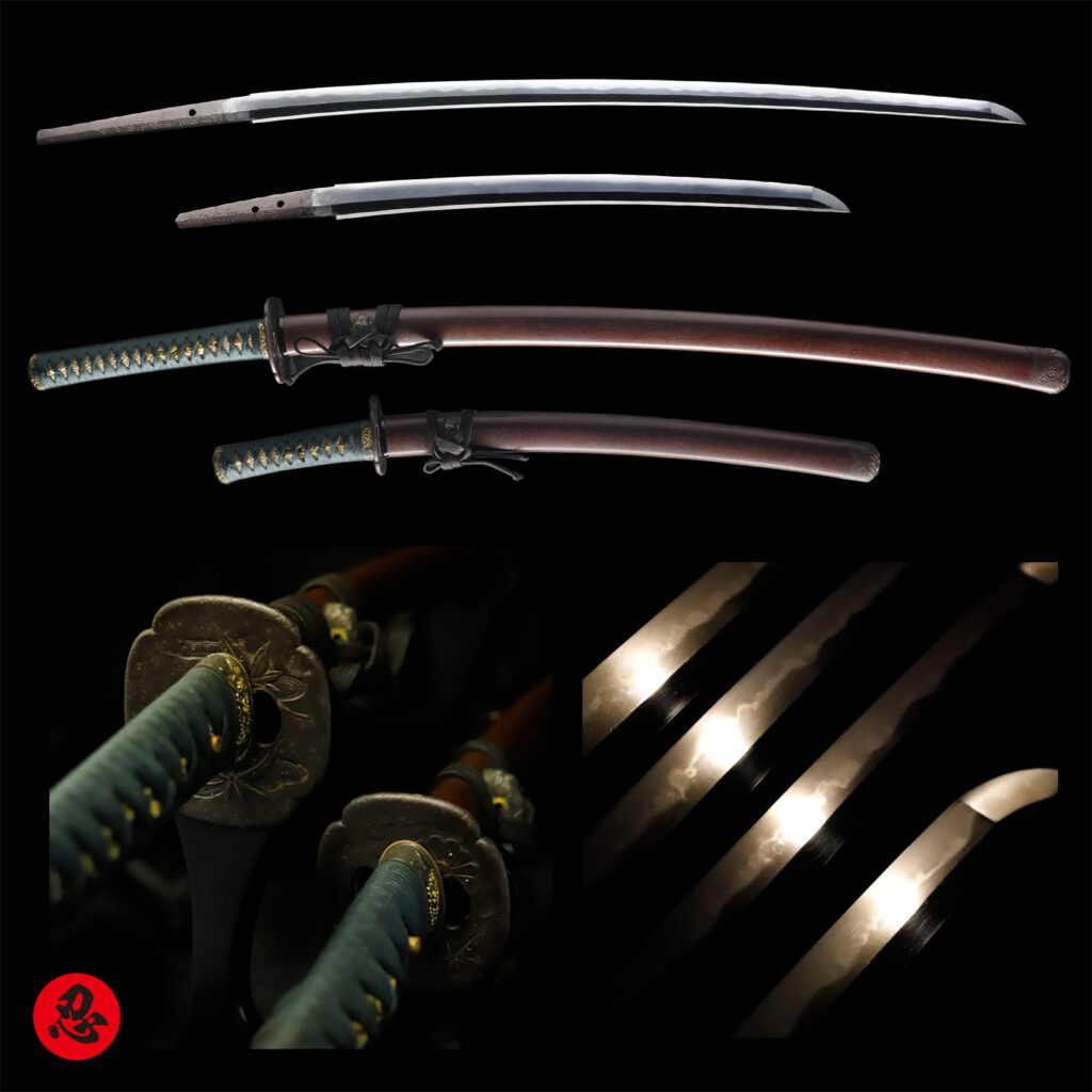 Antique Japanese Sword Daisho Signed by Munetsugu/Sukehiro No ...