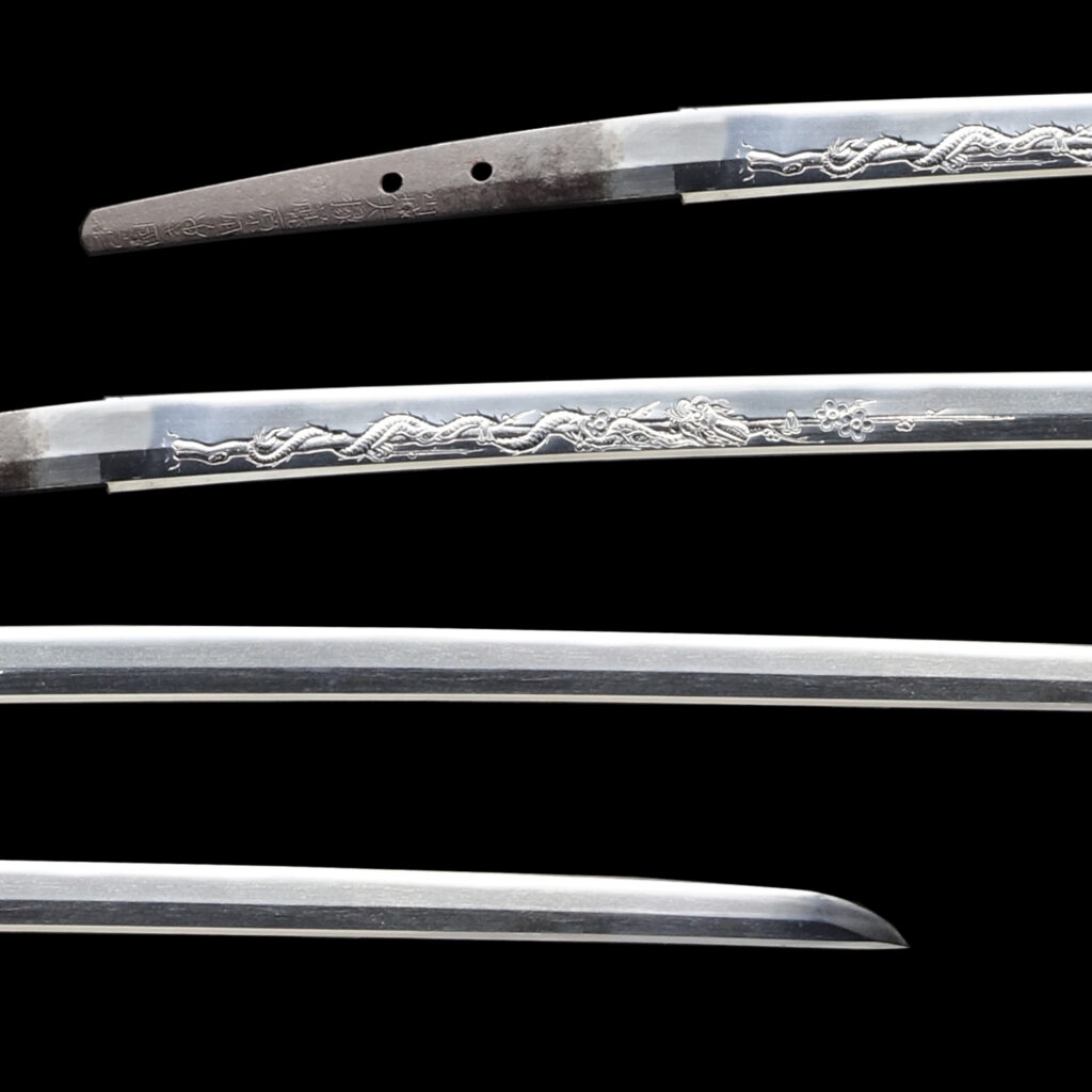 Antique Japanese Sword Katana Signed by Kunikane No Certificate (# ...