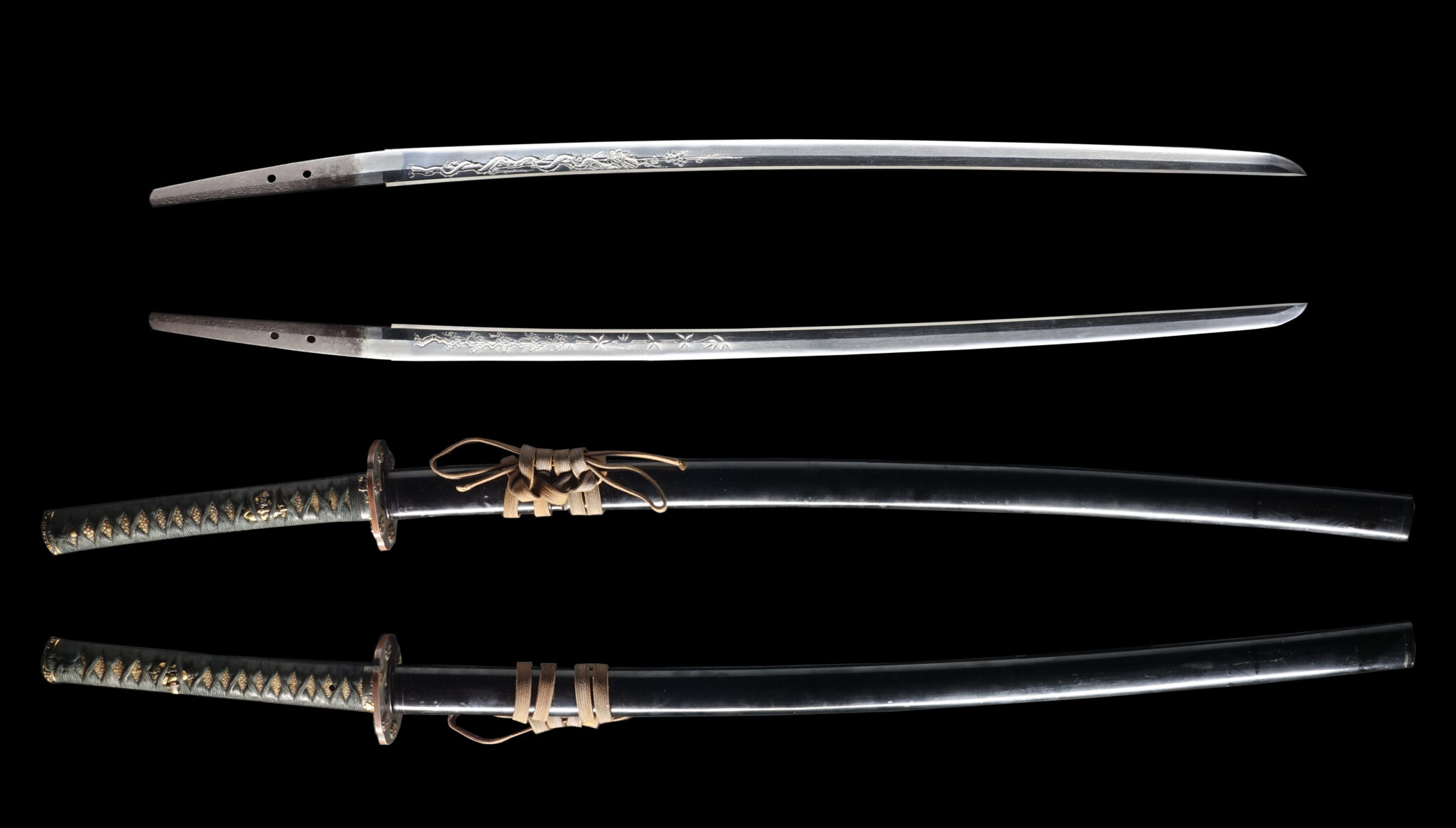 Antique Japanese Sword Katana Signed by Kunikane No Certificate (# ...