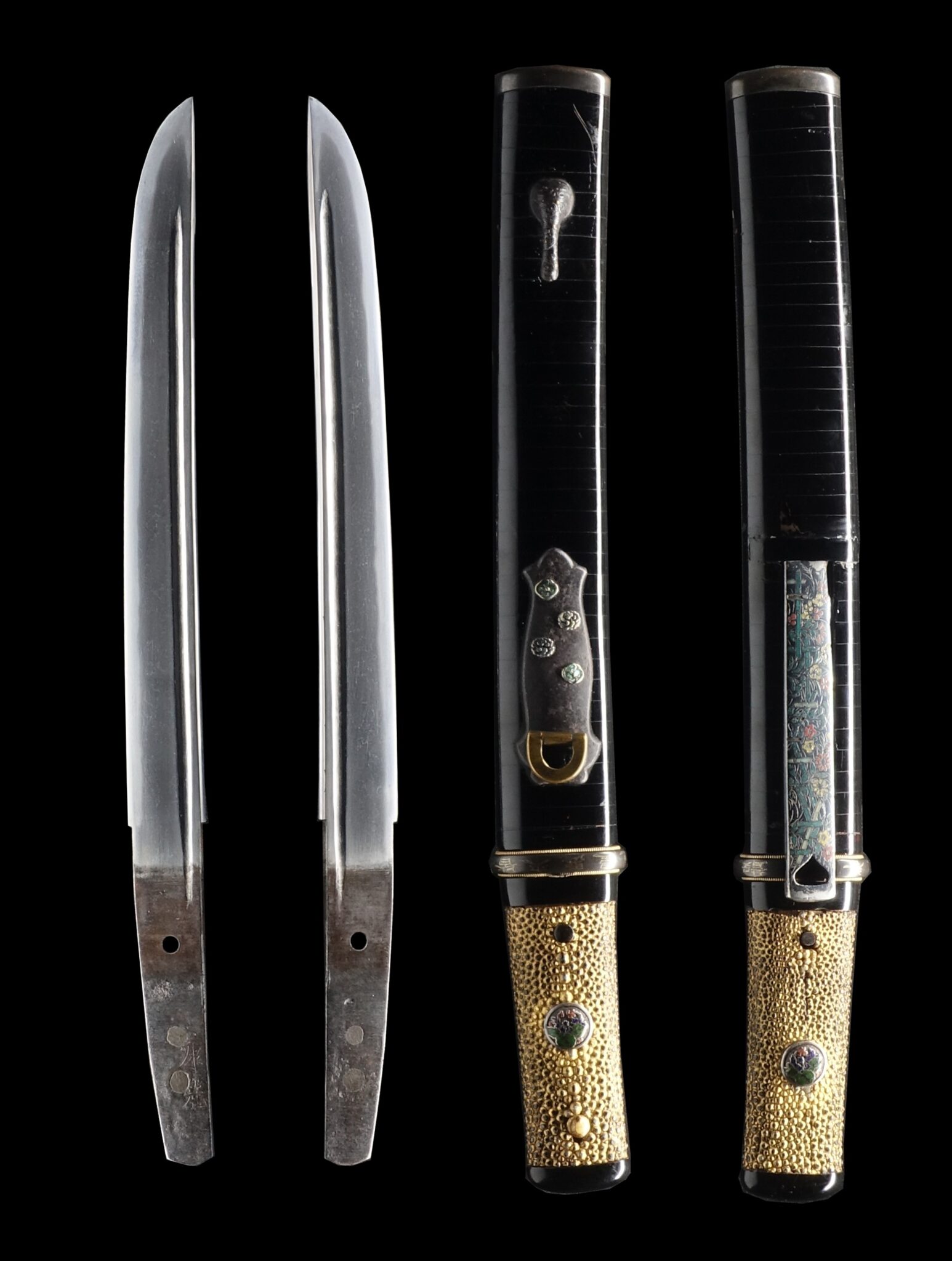 Antique Japanese Sword Tanto Signed by Yasumitsu No Certificate (# ...