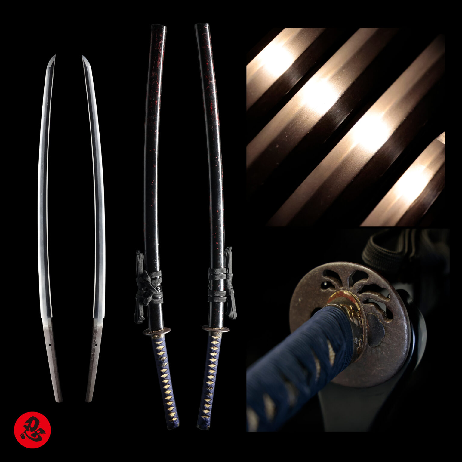 Antique Japanese Sword Katana Signed by Tadayoshi No Certificate (# ...