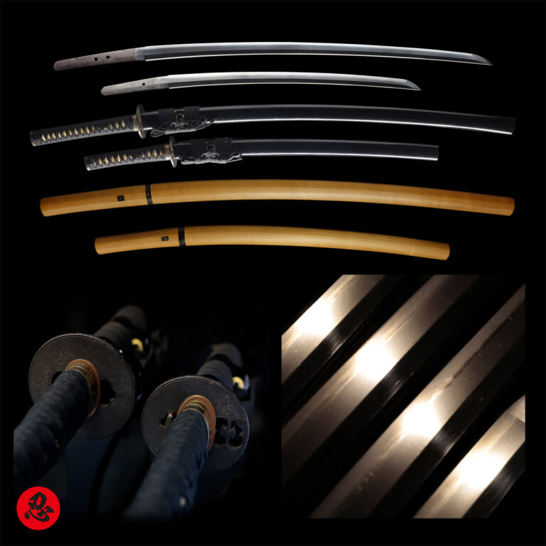 Antique Japanese Sword Daisho Signed by Sukesada No Certificate (#Shiga ...