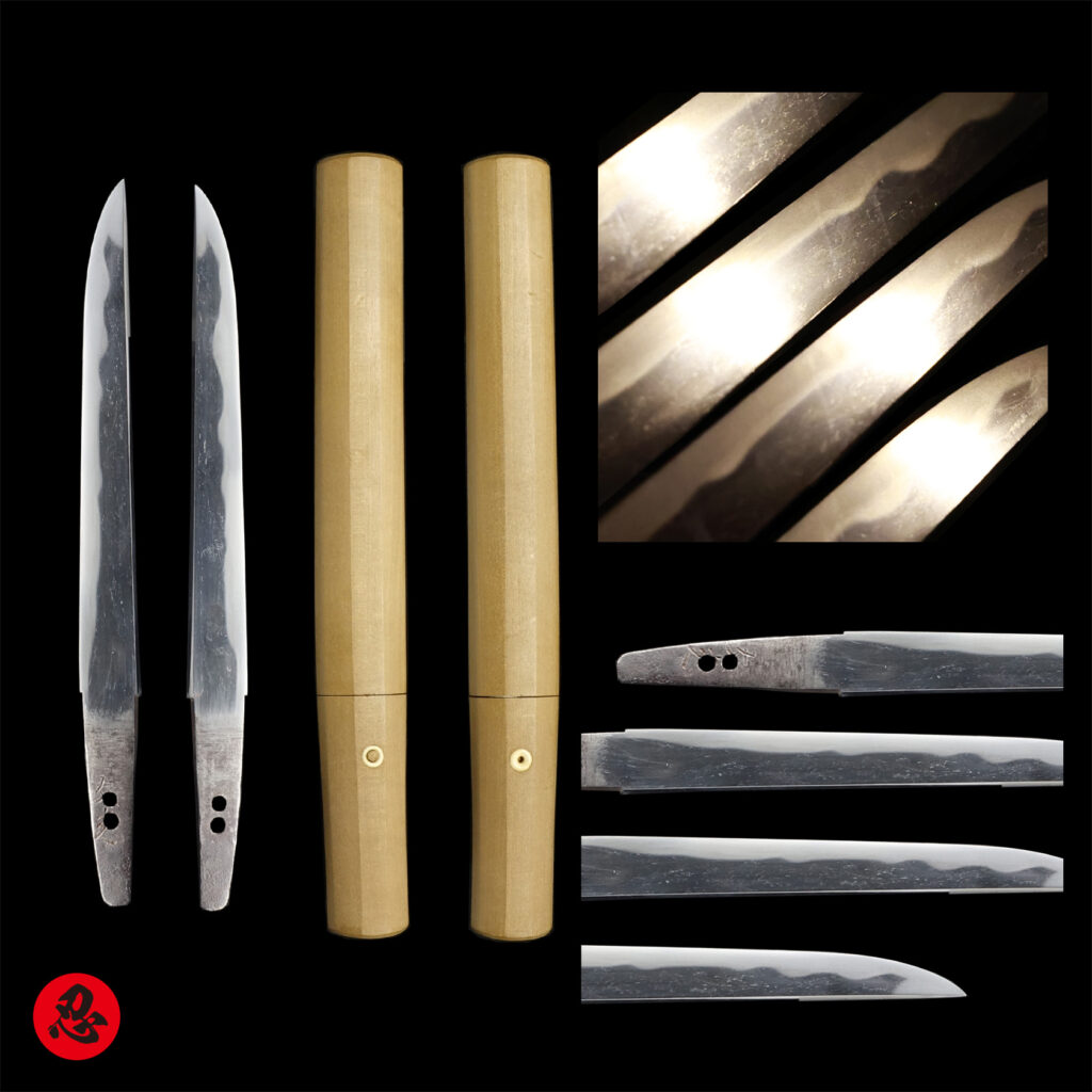 Antique Japanese Sword Shirasaya Tanto Signed by Tomo No Certificate (# ...