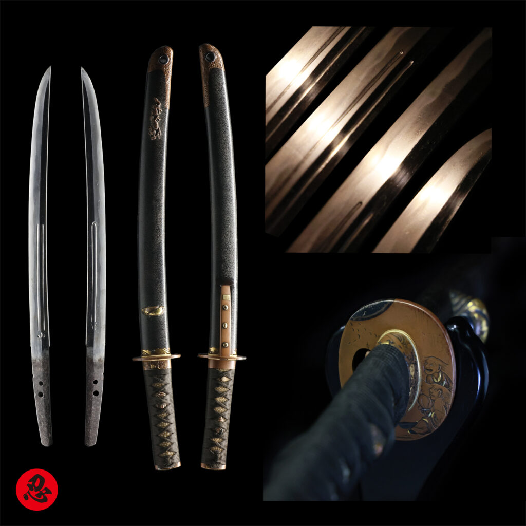 Antique Japanese Sword Wakizashi Signed by Katsumitsu No Certificate(# ...